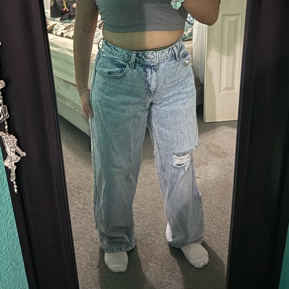wild fable | Jeans | Wild Fable Blue Boyfriend Jeans Highwaisted Loose ...